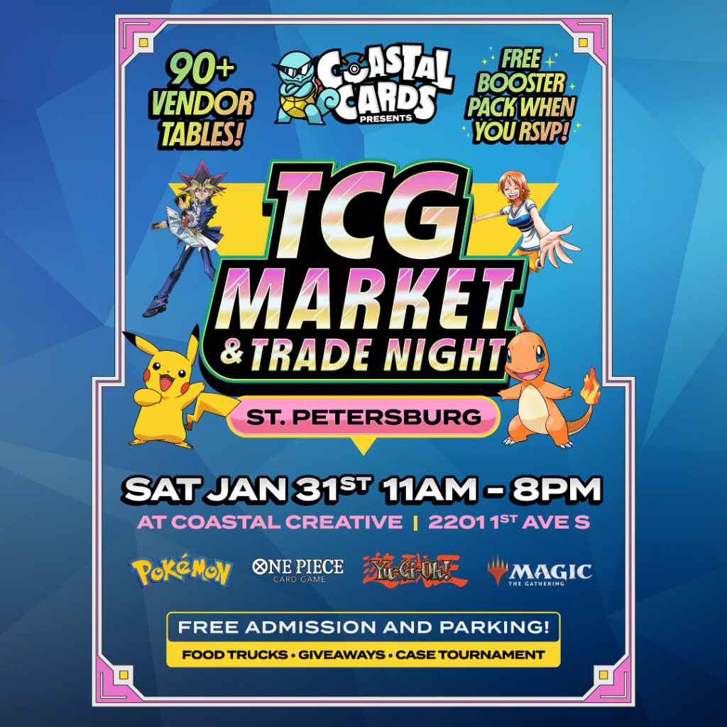 TCG Market & Trade Night - Coastal Creative